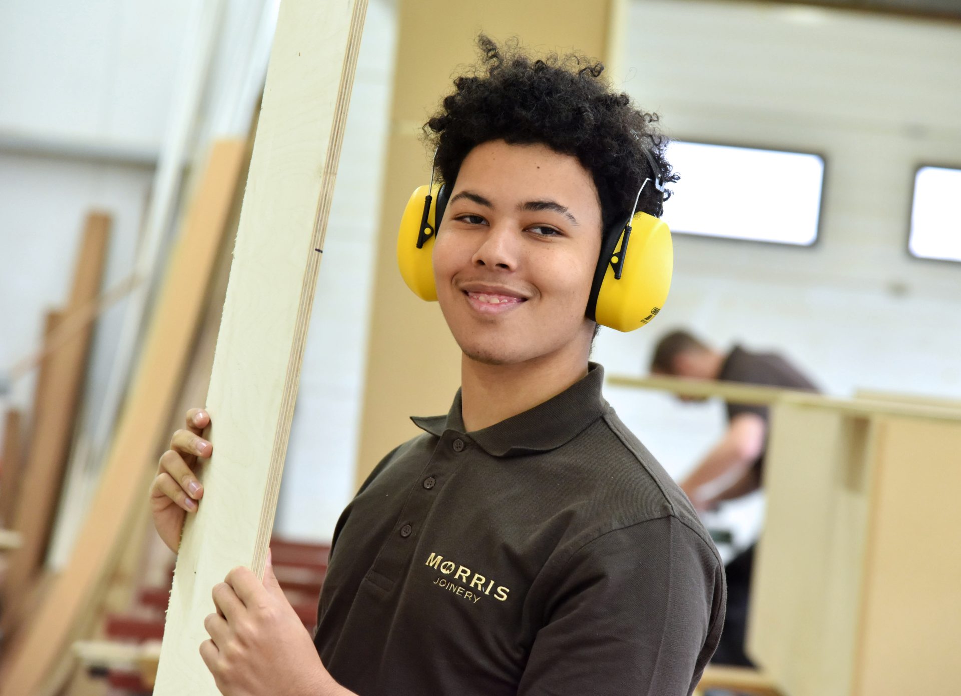 Young bench joiner completes apprenticeship with Morris Joinery ...